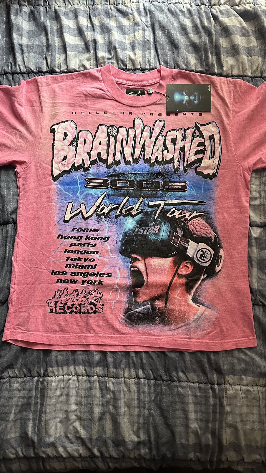 HELLSTAR Hellstar Pink Brainwashed Tee Capsule 10 | Grailed