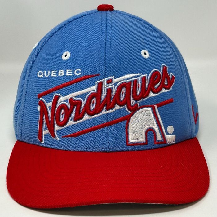Zephyr Quebec Nordiques Wool Blend Hat NHL Hockey Blue Red Zephyr | Grailed
