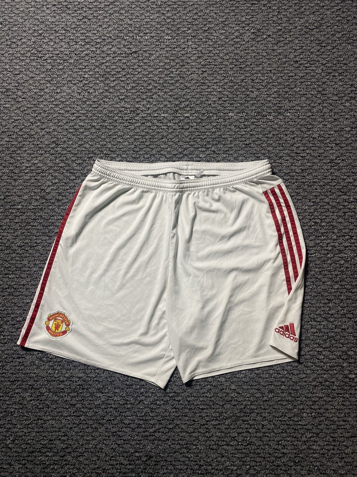Adidas Vintage Adidas Manchester United Soccer Shorts | Grailed