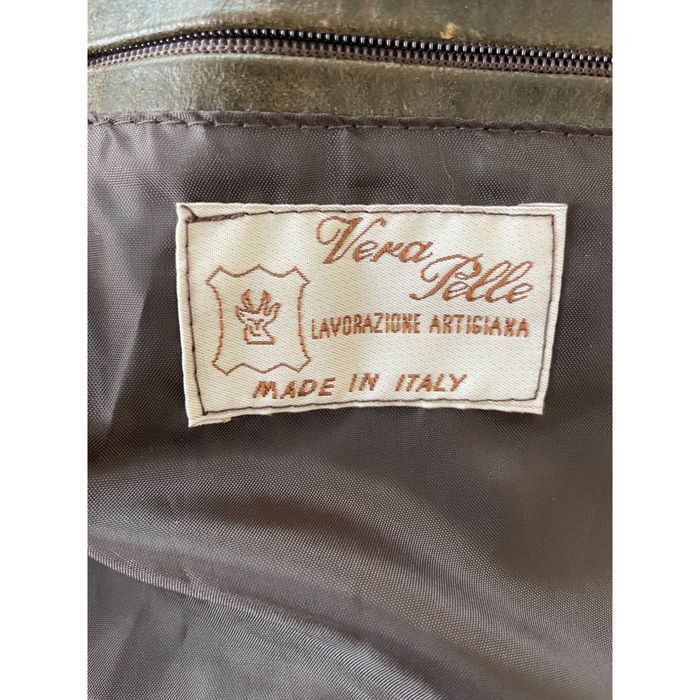 Vera Pelle Vera Pelle Italian Leather Jacket Italian Sz 52 | Grailed