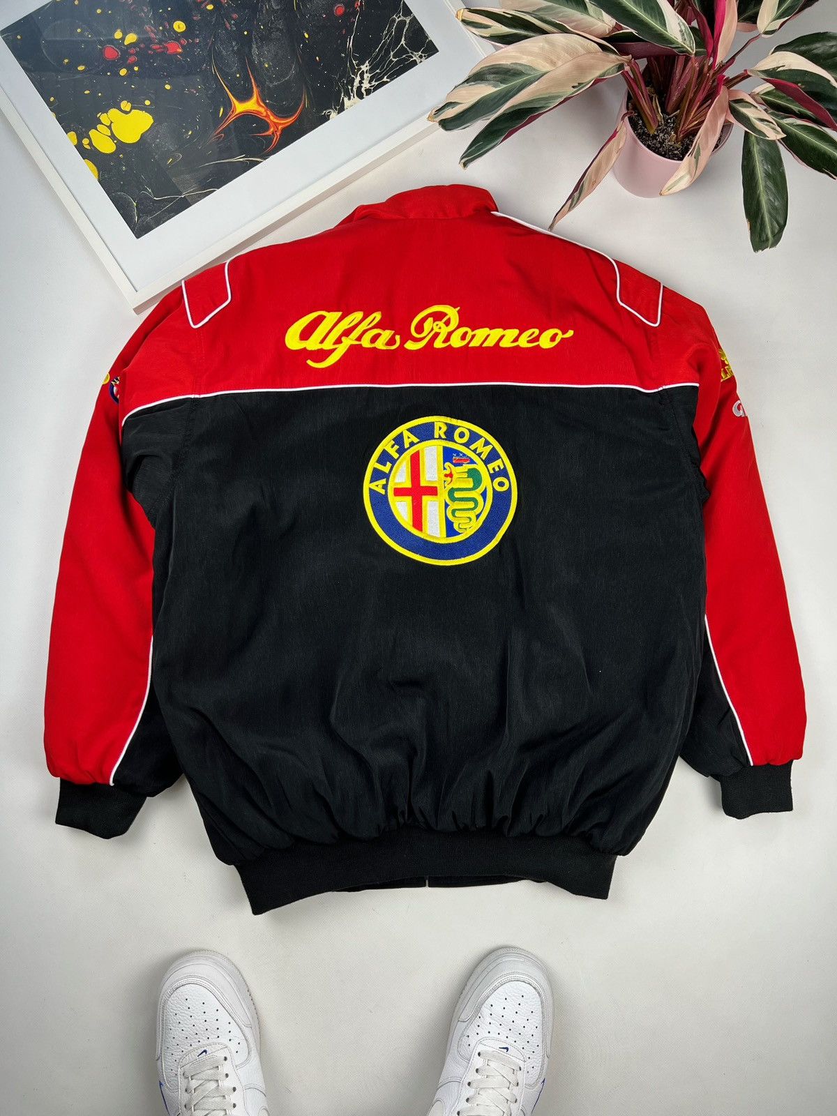 Vintage Vintage Racing Alfa Romeo Jacket Marlboro Formula Ferrari | Grailed