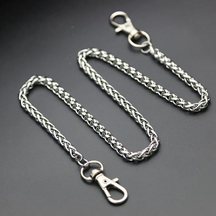 Cuban Link Chain Stainless Steel Long Wallet Chain | Grailed