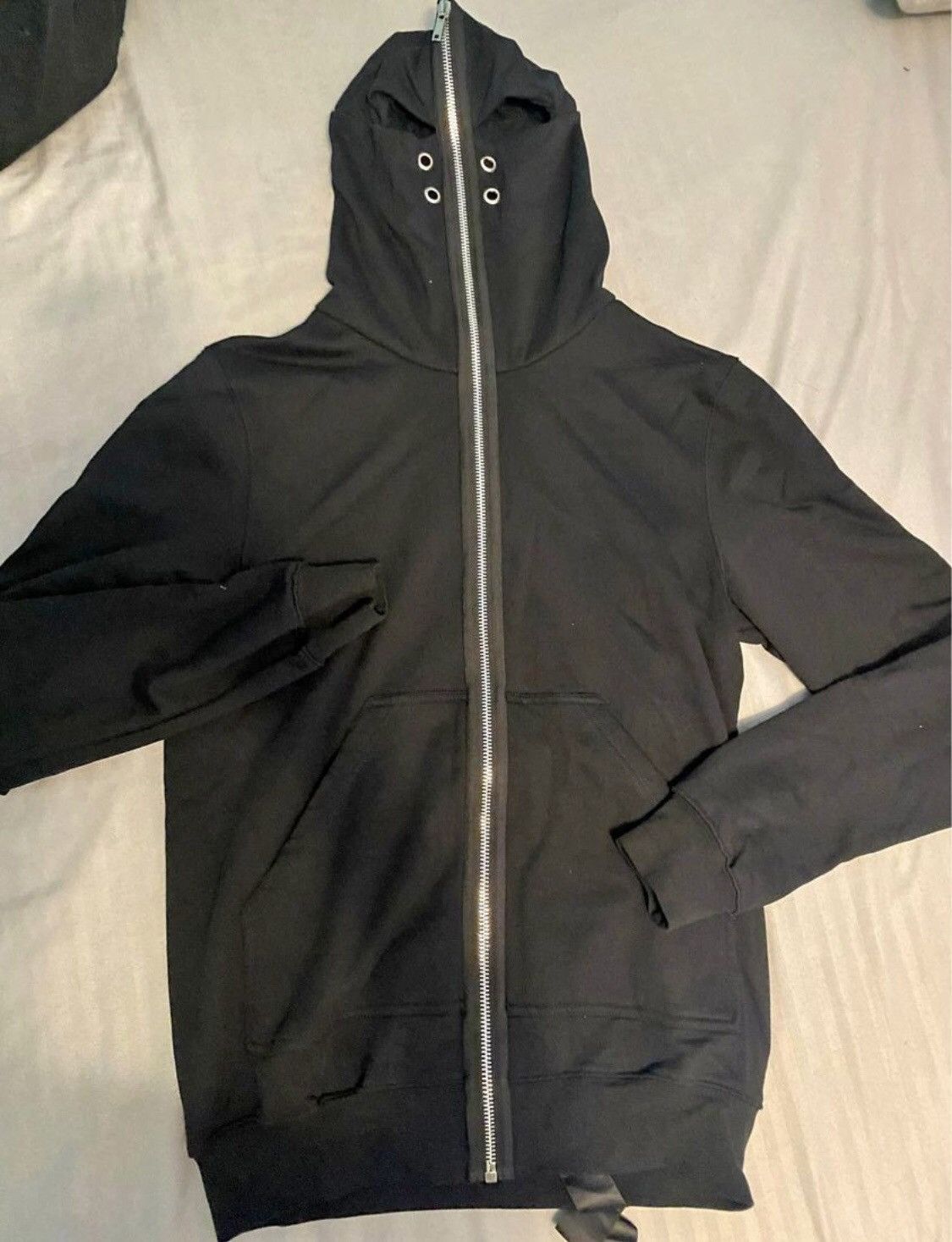 Rick Owens × Rick Owens Drkshdw Rock Owens Gimp Zip Hoodie | Grailed