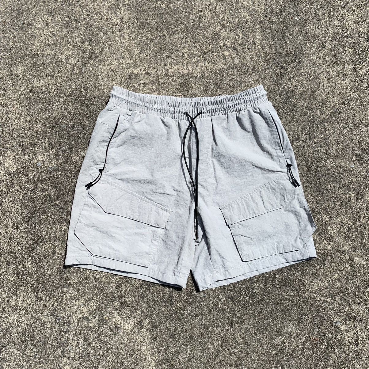 Richie Le Collection Richie Le Collection Smoke Grey Utility Cargo ...