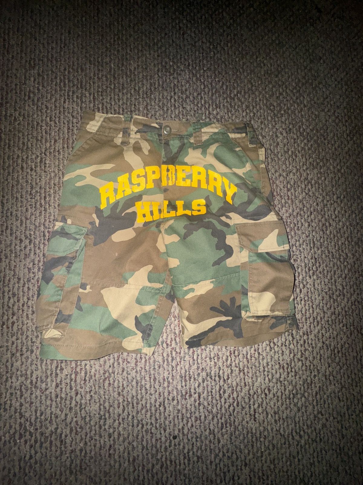 The GV Gallery Raspberry hills Camo shorts | Grailed
