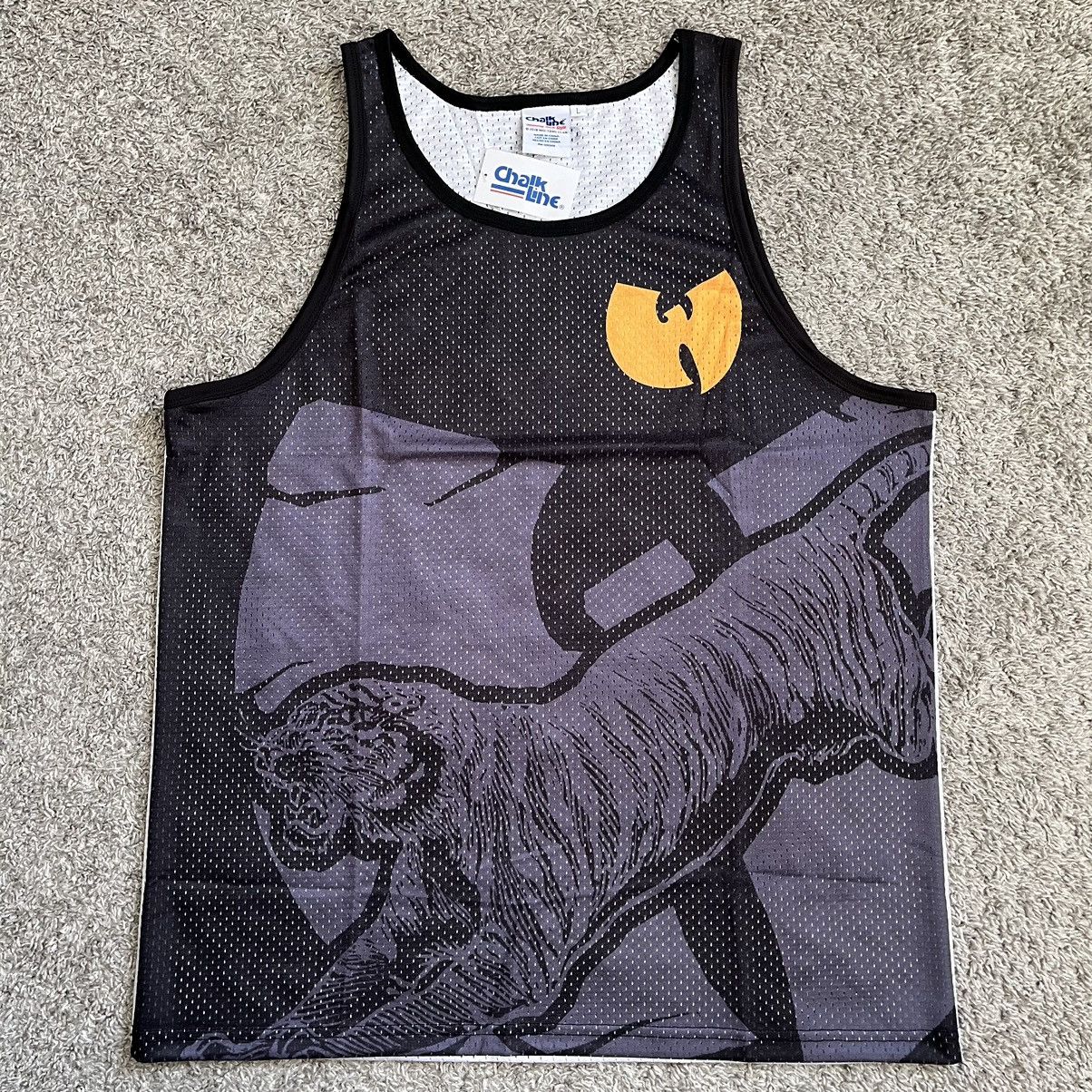 Wu Wear × Wu-Tang Clan × Wutang 🔴Wu-Tang Tanktop Size Large Chalk Line ...