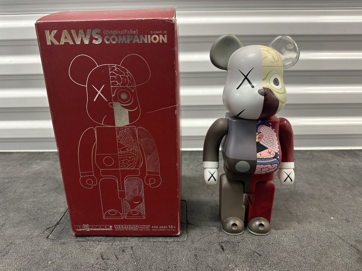Kaws Kaws Brown Dissected 400% | Grailed