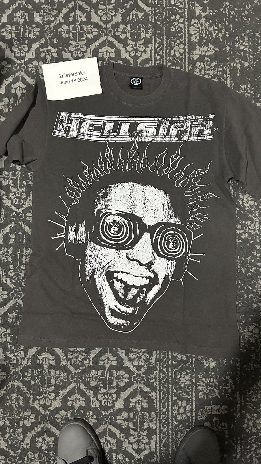 HELLSTAR Hellstar rage tee | Grailed