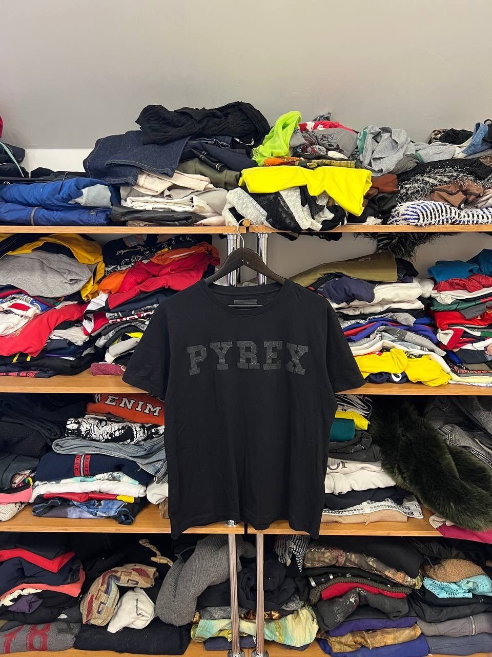 Hypebeast × Pyrex Vision × Streetwear Pyrex Logo Y2K Bright Streetwear ...