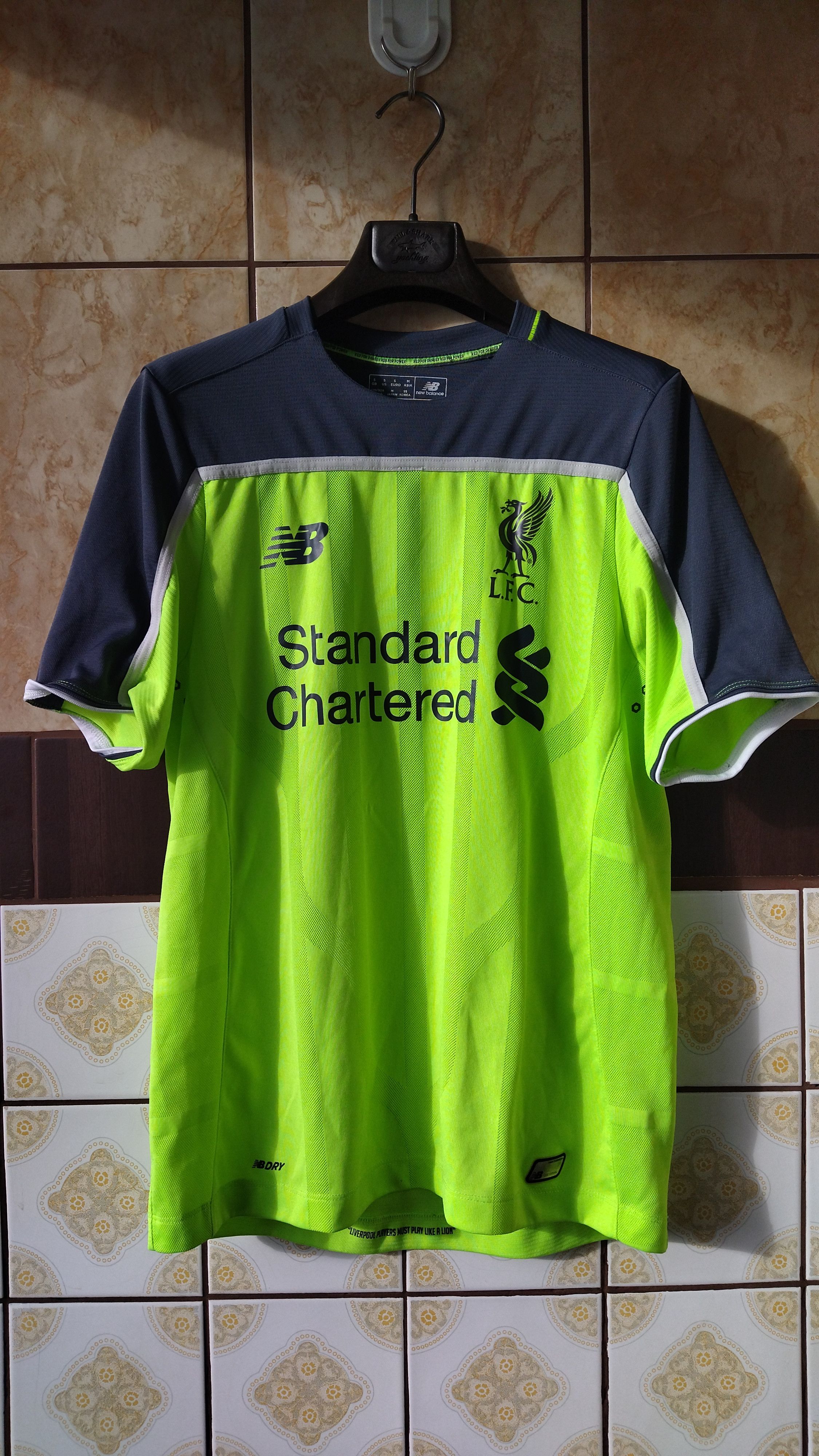 New Balance Liverpool New Balance 2016/2017 third kit | Grailed