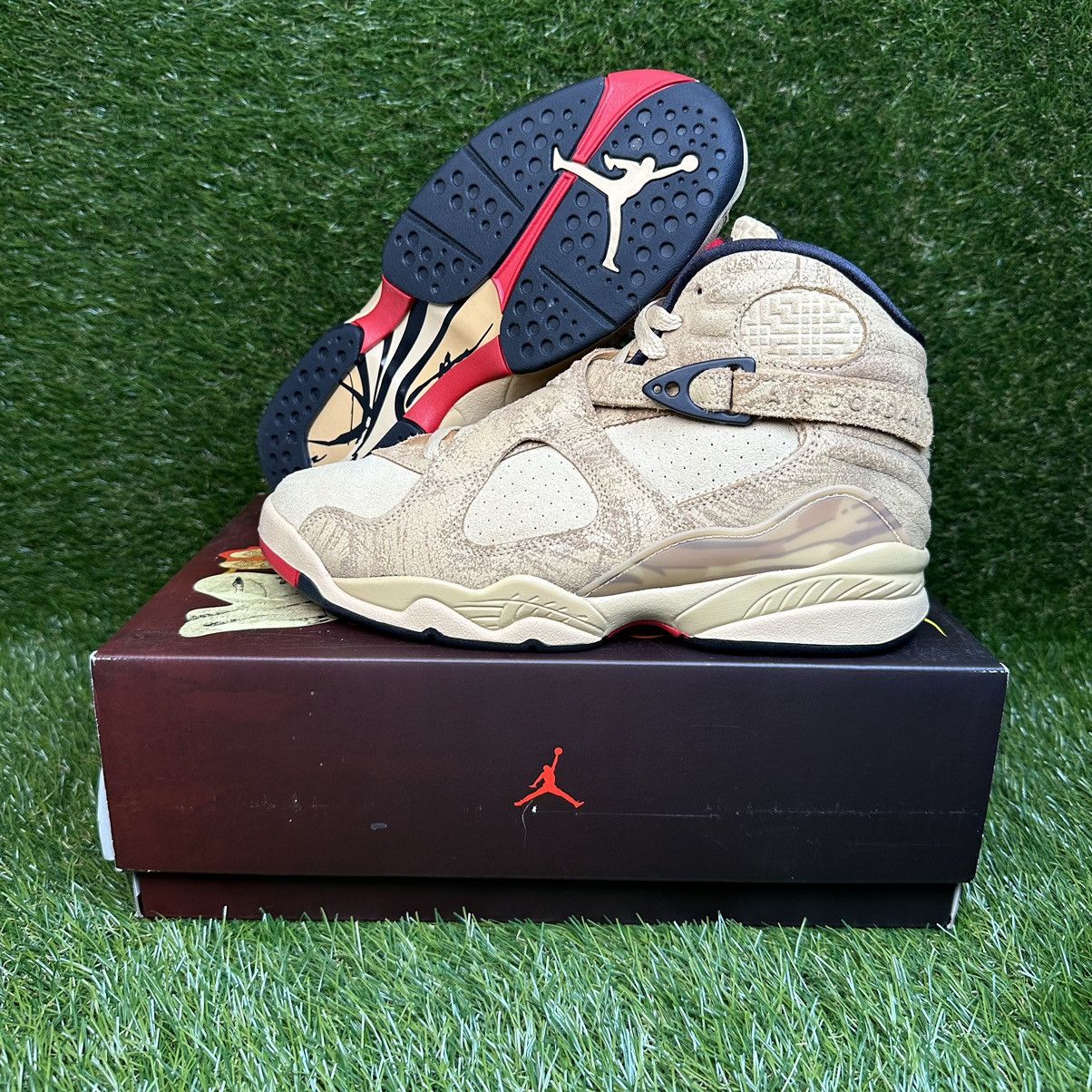 Nike Air Jordan 8 Black Samurai Rui Hachimura | Grailed