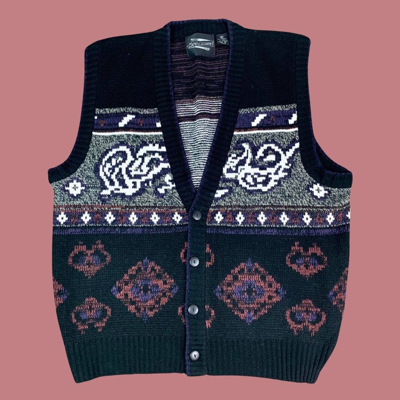 Vintage Vintage 90s Sweater Vest | Grailed