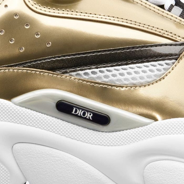 Dior Dior B22 Trainer Gold White Black | Grailed