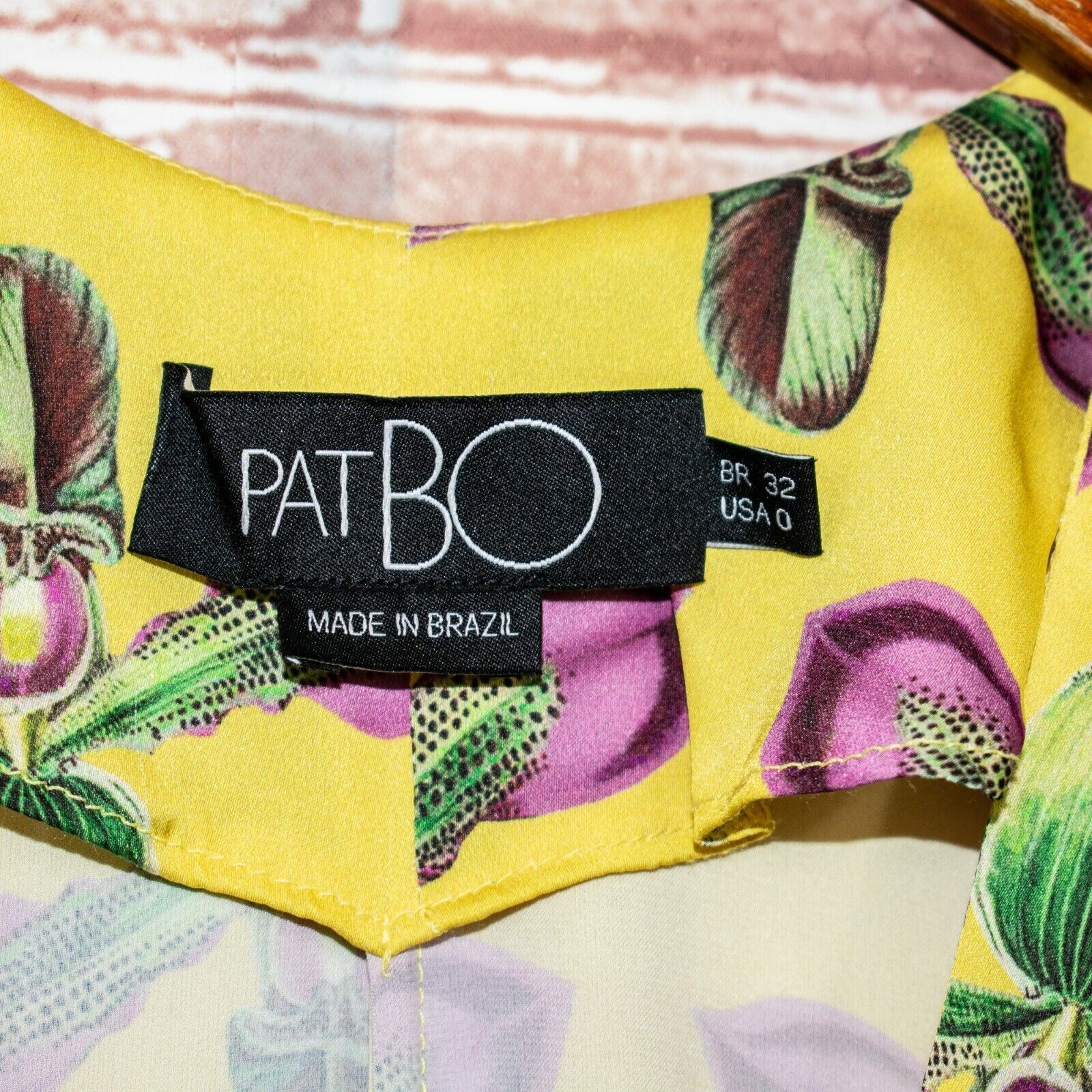 Patbo PatBo Women's Floral Belted Asymmetric Dress Yellow | Grailed