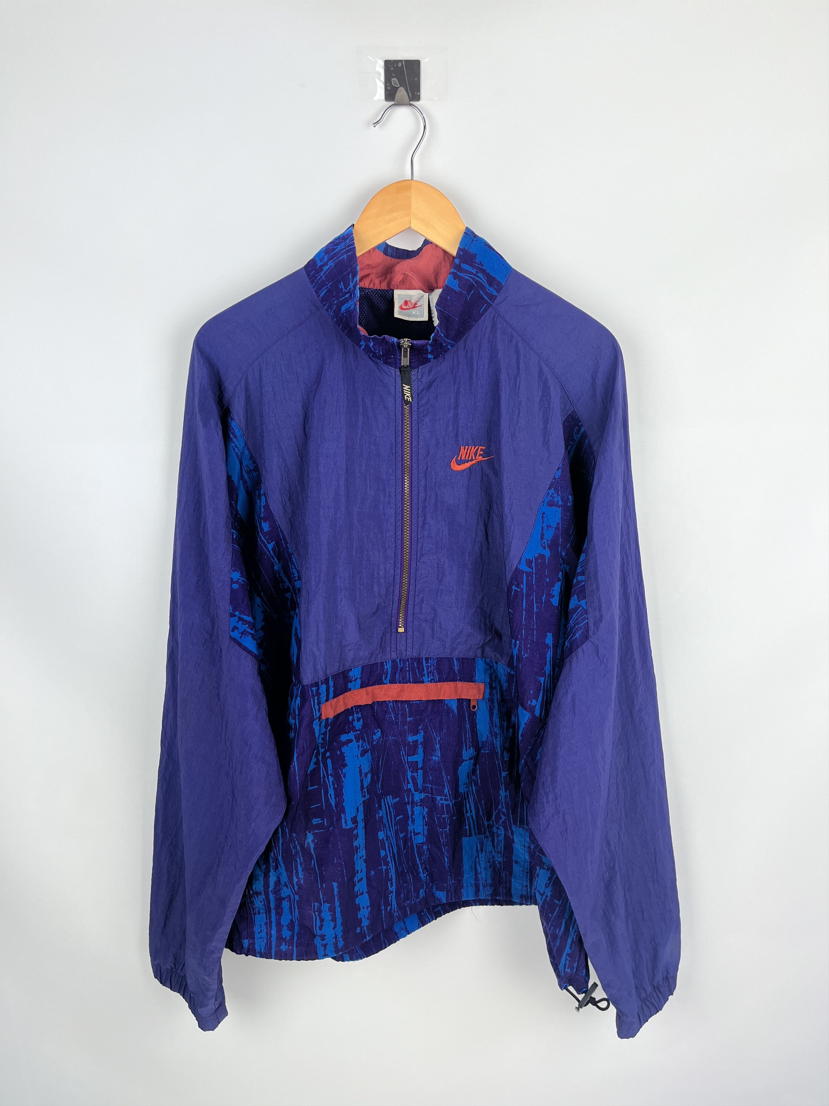Nike Nike Vintage Track Jacket 1/4 Zip Anorak Multicolor 90s | Grailed
