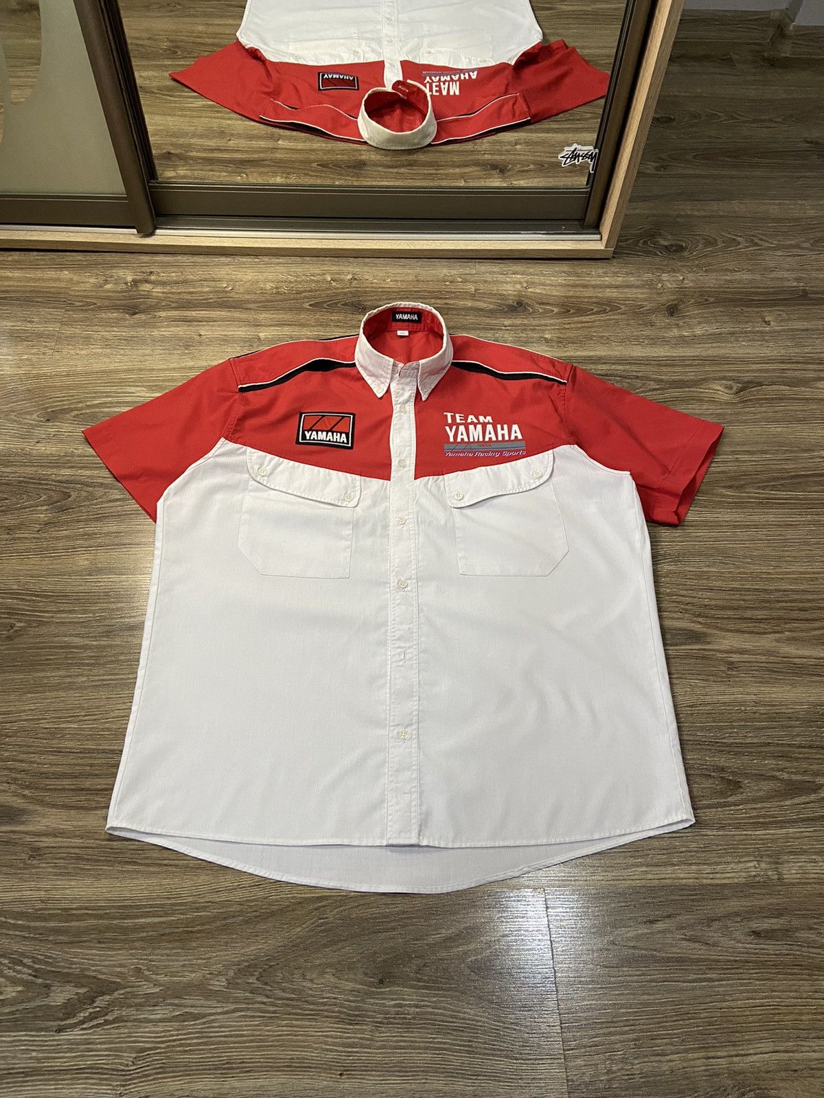 Racing × Vintage × Yamaha RARE Yamaha Team 90s Racing Moto Vintage Y2K ...