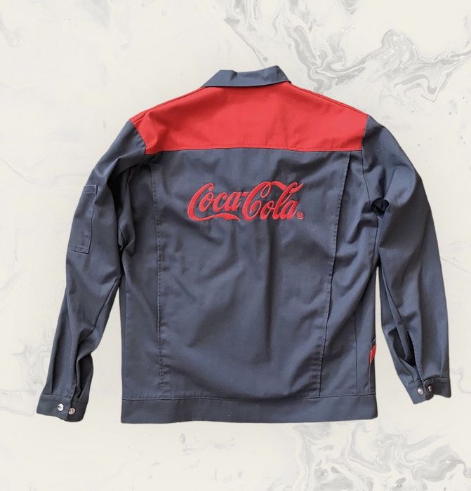 Vintage Vintage Coca Cola Work Uniform Jacket Workwear | Grailed