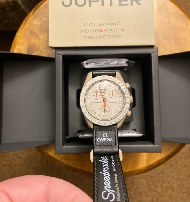 Swatch Omega X Swatch Mission to Jupiter Bioceramic MoonSwatch | Grailed