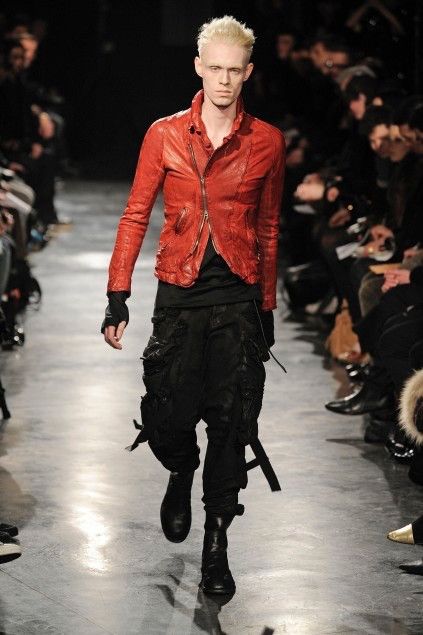 Julius Julius fw09 “canon_2[protection_ism;] leather rider jacket | Grailed