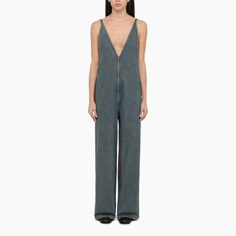 Prada Prada Blue Denim Overalls | Grailed