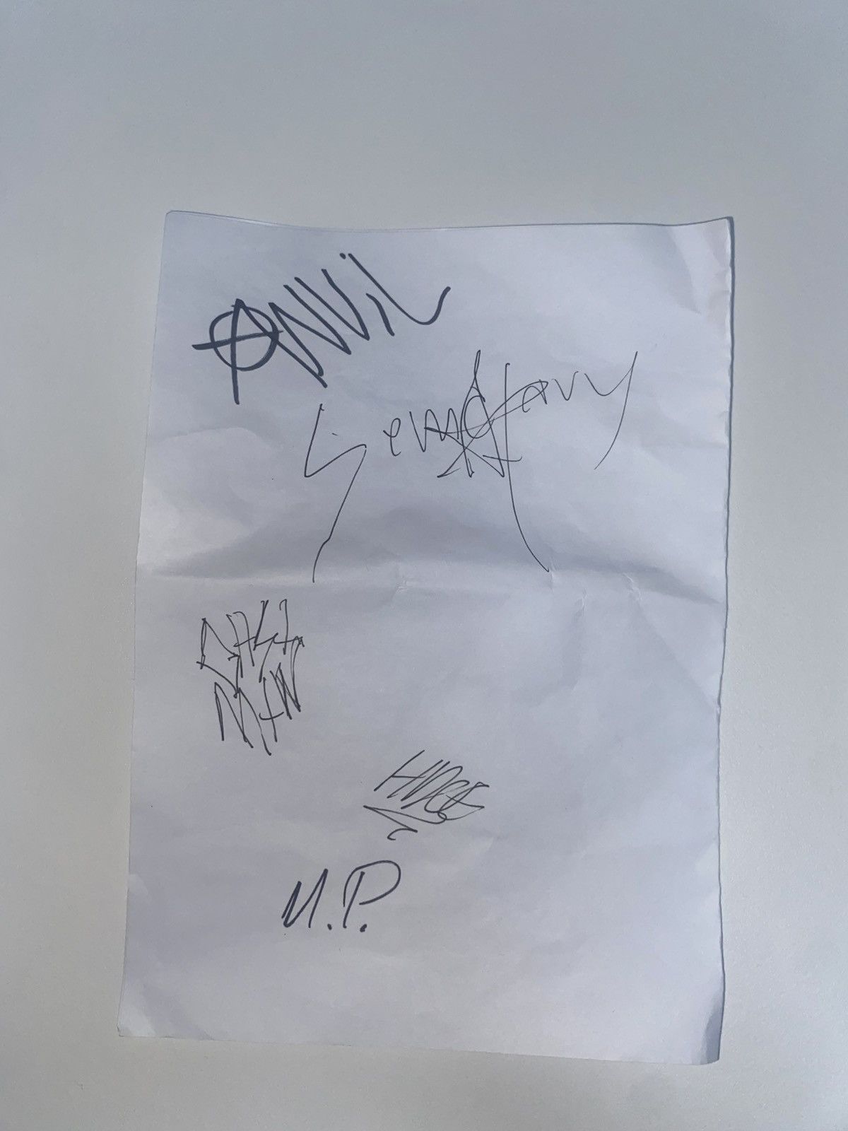 Drain Gang × Haunted Mound × S4LEM Haunted Mound Signed Note Sematary ...