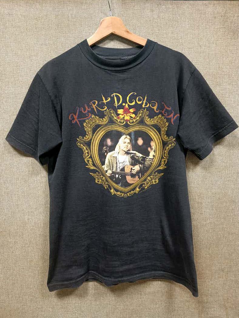 Nirvana vintage 1995 t shirt kurt cobain memorial tag giant | Grailed