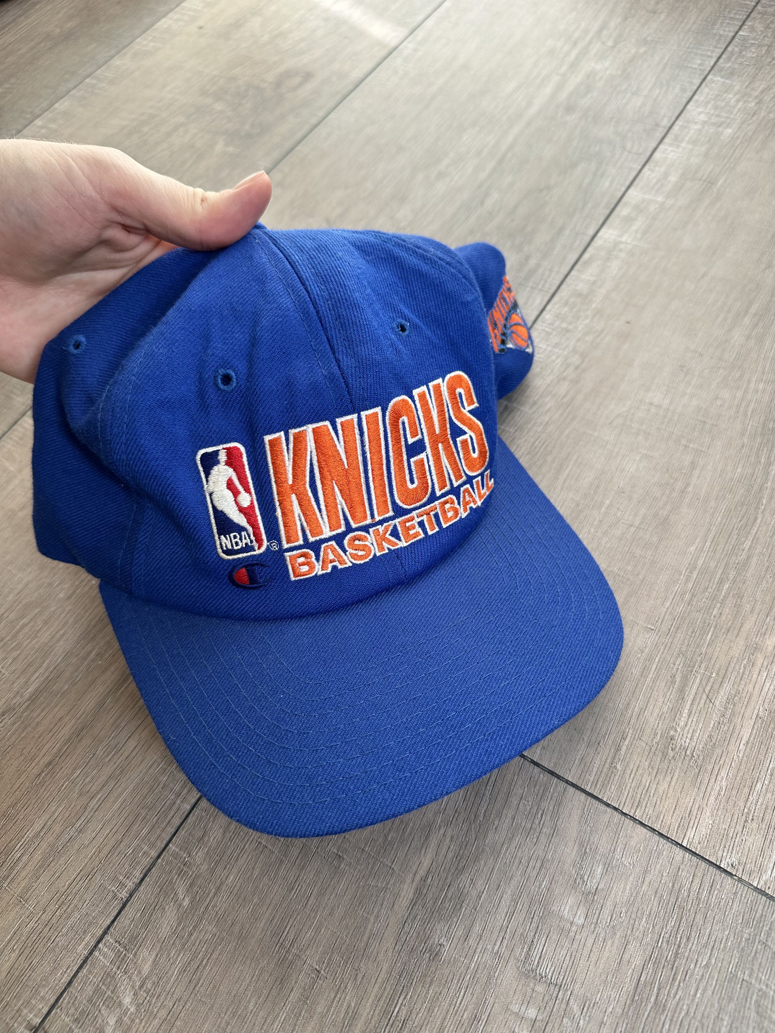 Vintage Vintage New York Knicks x Champion Hat | Grailed