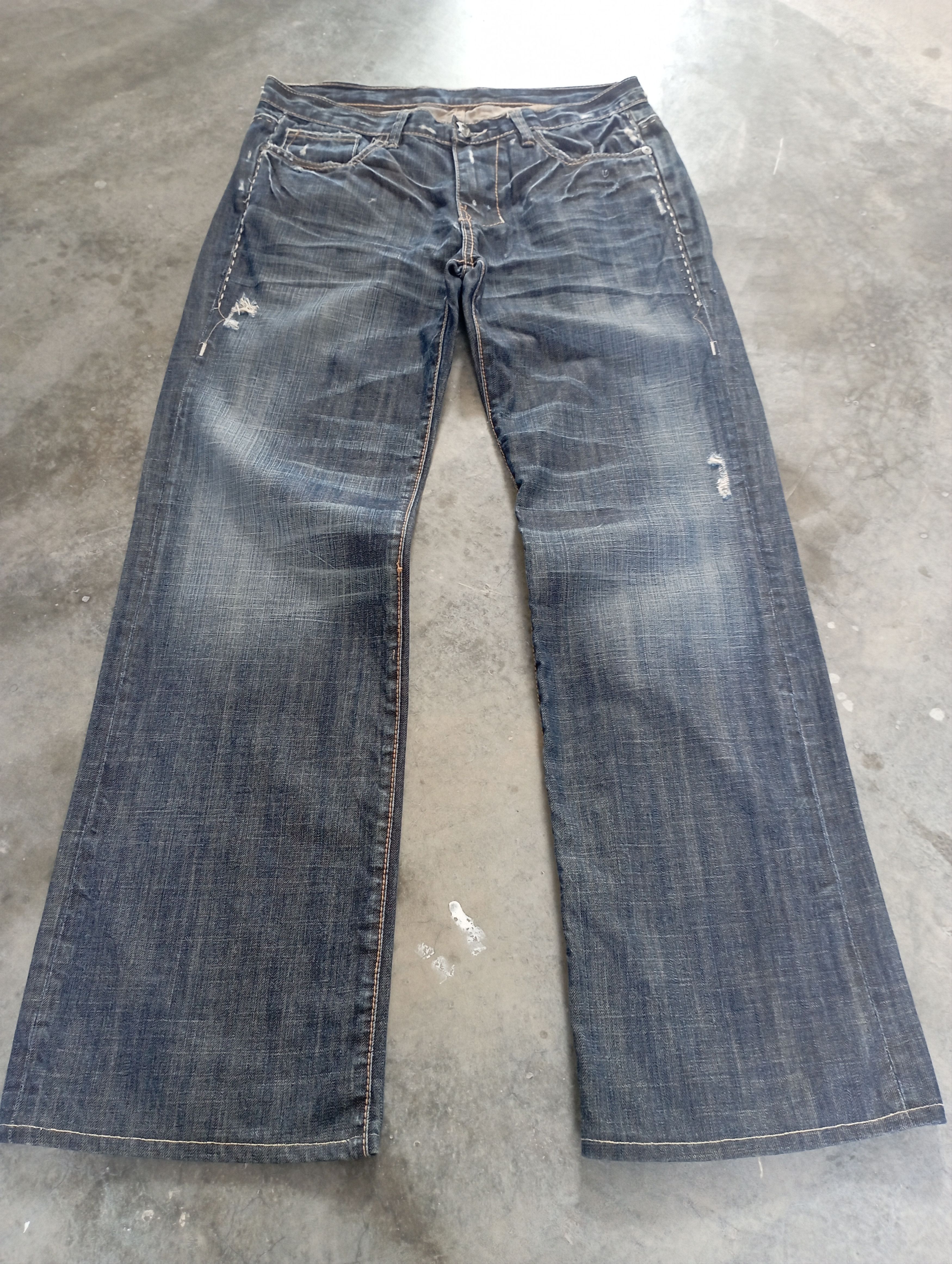 If Six Was Nine × Jean × Tornado Mart Flared Jeans Monarchy Rusty Jeans ...