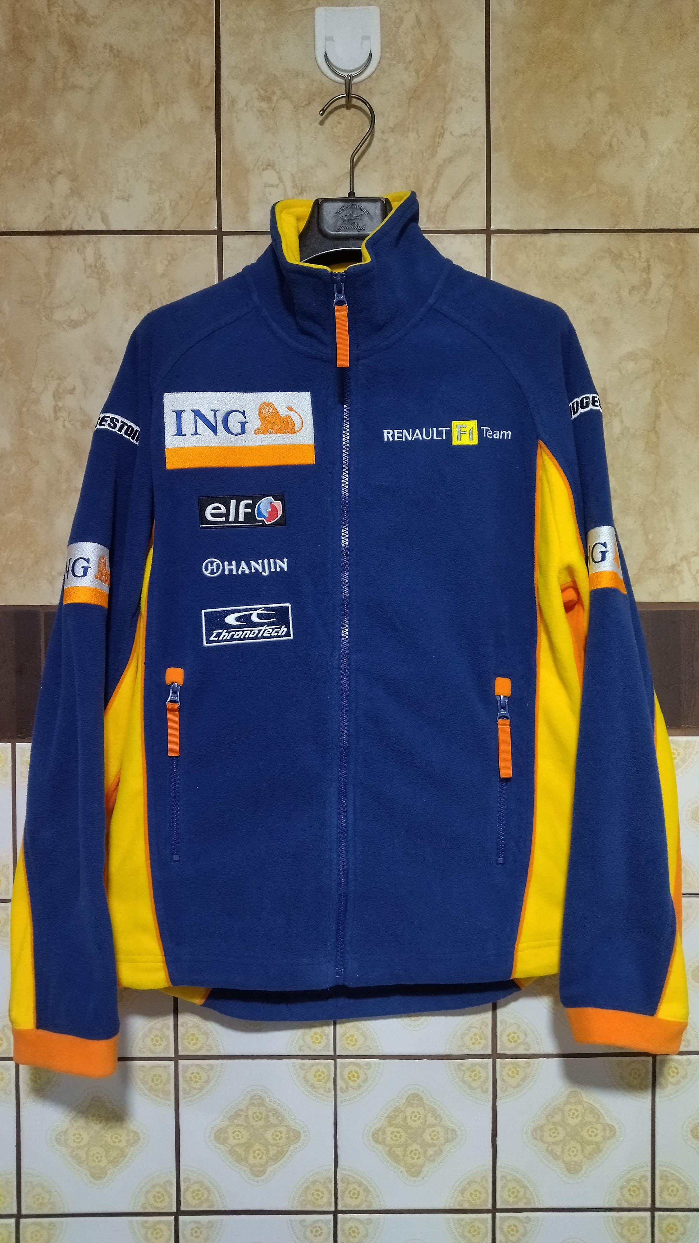 Formula 1 × Vintage Ing Renault F1 Team full zip fleece jacket | Grailed