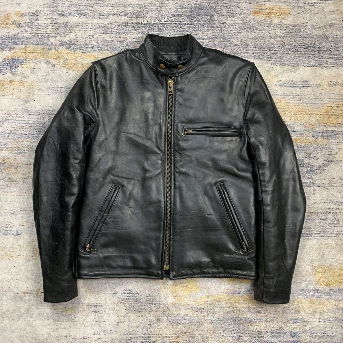 Vanson Leathers Vanson cafe racer bikers leather jacket | Grailed