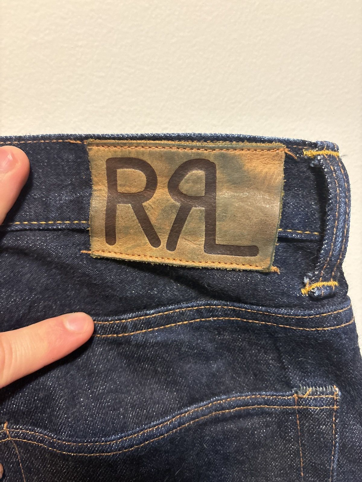 RRL Ralph Lauren RRL Double RL East West selvedge jean | Grailed