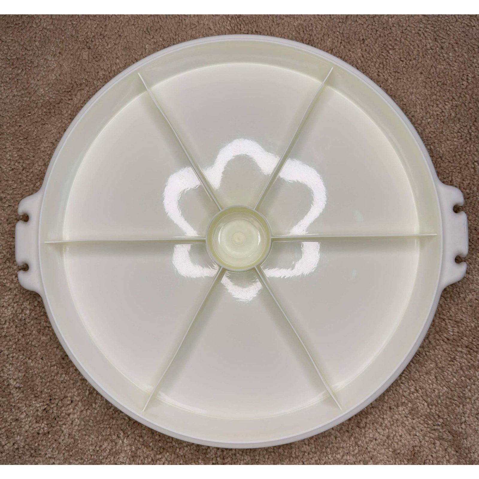 Other Vintage Tupperware Party Dish 6 Sections With Original Lid | Grailed