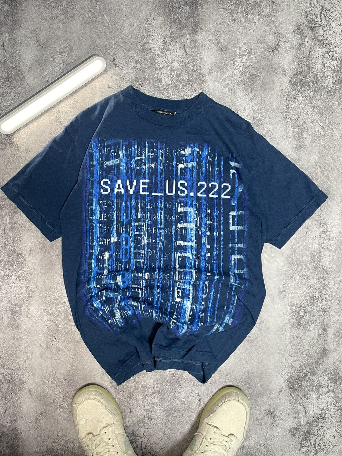 Vintage Y2K wwe Chris Jericho save us tee | Grailed