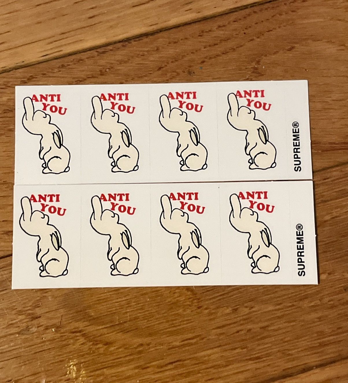 Stickers × Supreme × Undercover Supreme x Undercover “Anti You” SS23 ...