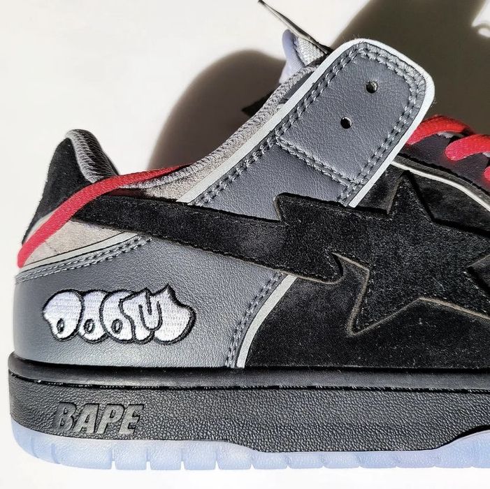 Streetwear Brand New with Box MF Doom Bape Sk8stas Size 10 | Grailed