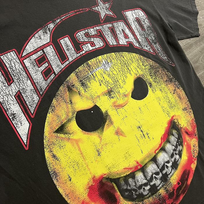 HELLSTAR Hellstar Smiley Face T-Shirt | Grailed