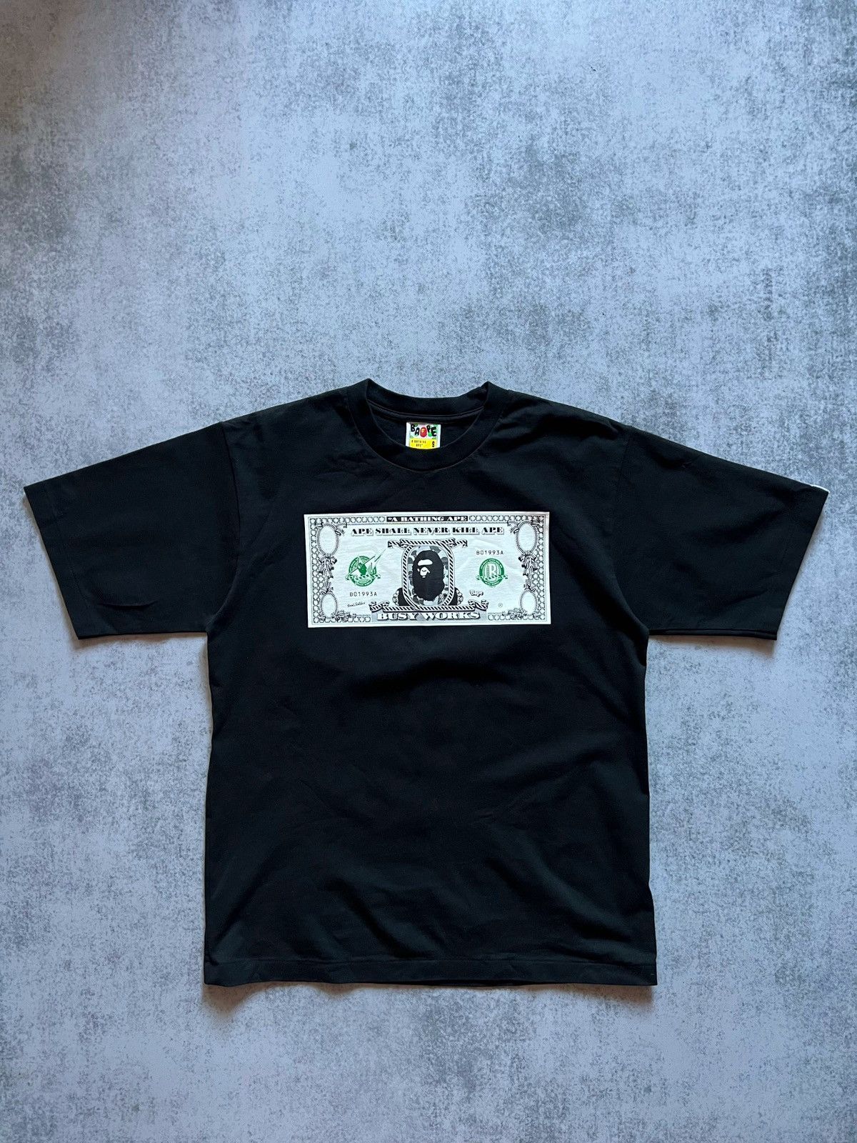 Bape Dollar Bill Tee | Grailed
