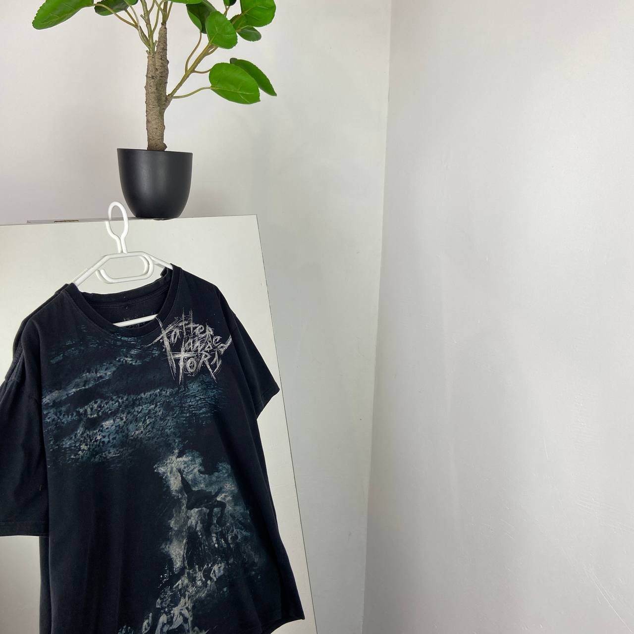 Band Tees × Rock T Shirt × Vintage Overprint Slipknot Tattered And Torn ...