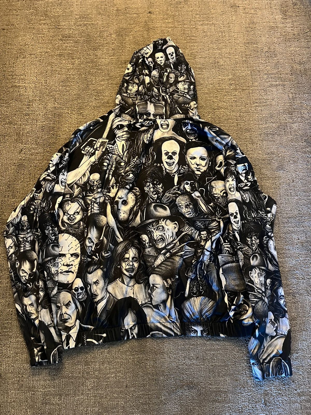 Other Goth 3XL Y2K Hoodie Horror Scream Chucky Jesse Pinkman | Grailed