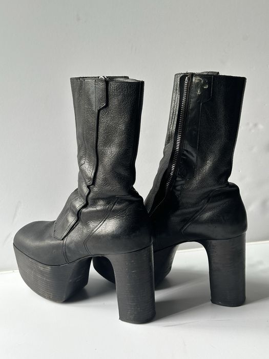 Rick Owens Motocross Kiss Boots | Grailed