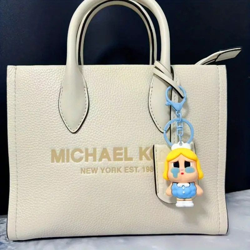 1 POPMART Crybaby Crying Again Figures Keychain - Yellow | Grailed