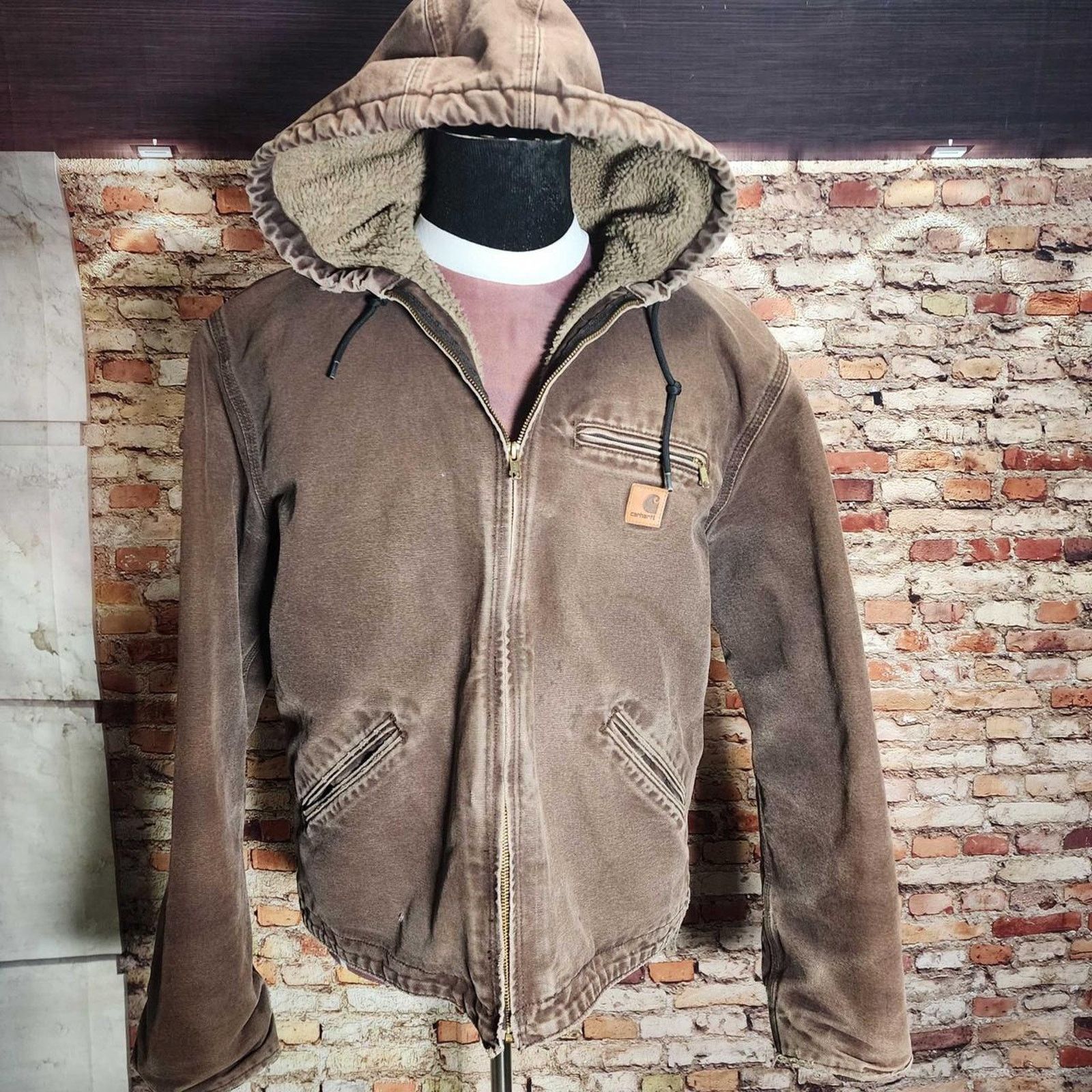 Carhartt Men's Vintage J141 Carhartt Brown Detroit Style Jacket | Grailed