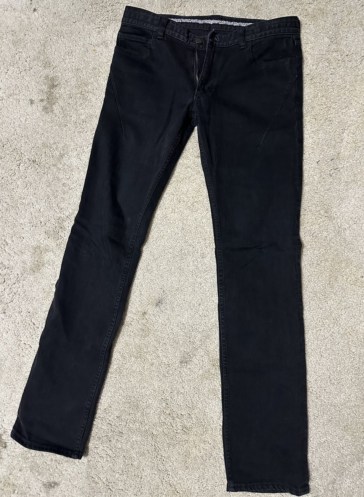 Number (N)ine Number Nine Black Denim | Grailed