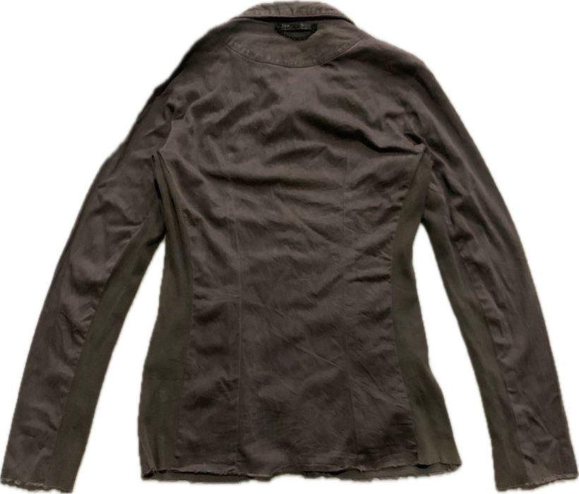 Archival Clothing 14th addiction sheep leather zip up jacket | Grailed