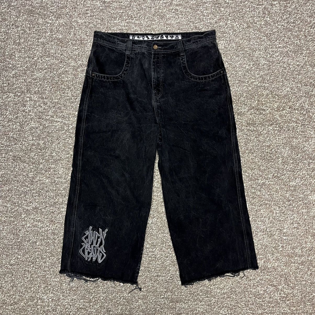 JNCO JNCO Super Wide Leg 26" Baggy Skater Grunge Goth Opium Jeans | Grailed