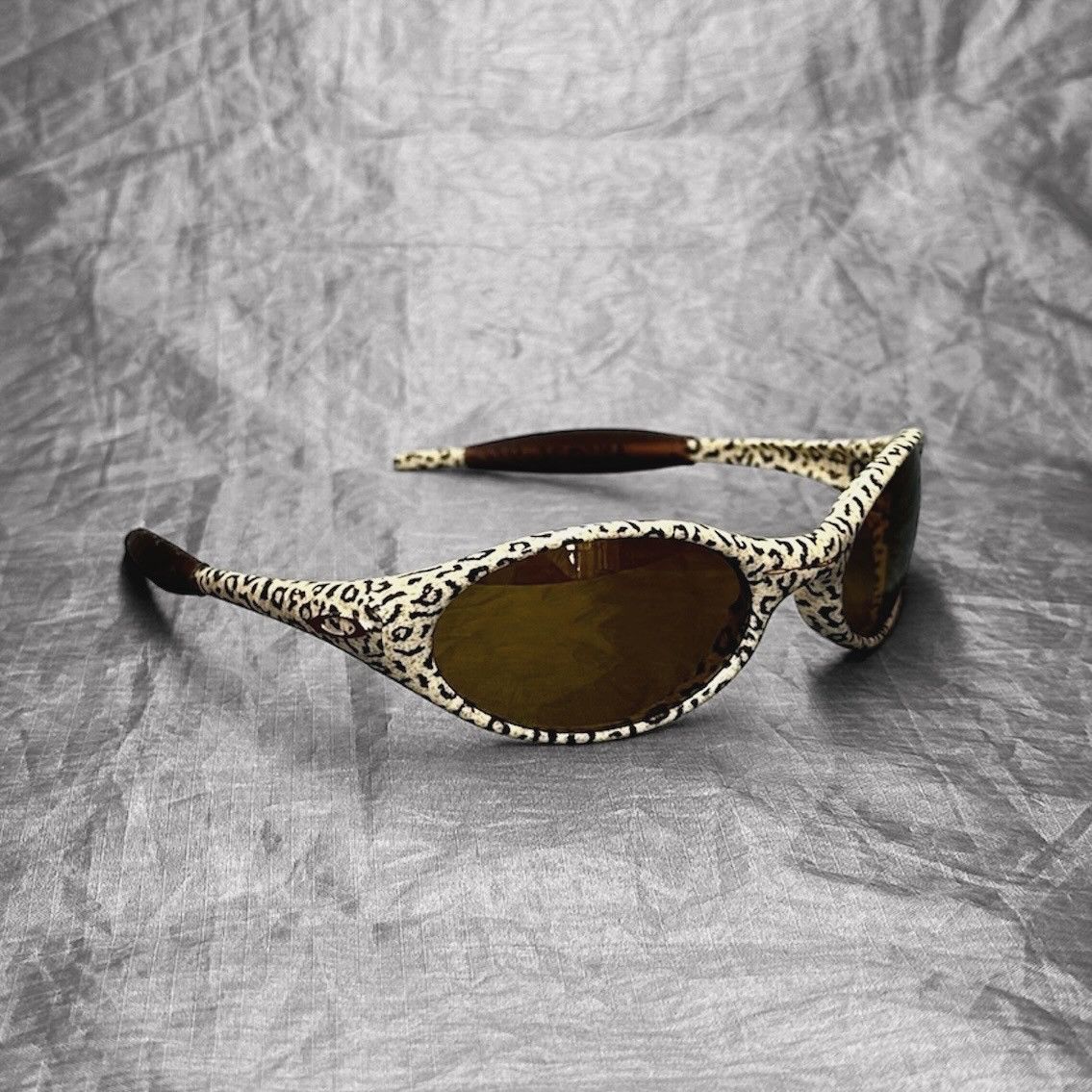 Oakley Oakley Iconic Eye Jacket Cheetah Leopard Sunglasses | Grailed