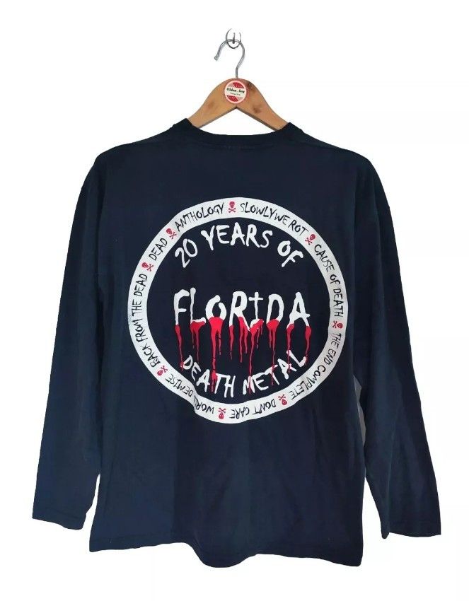 Vintage Vintage Obituary "20 years of florida death metal" shirt | Grailed
