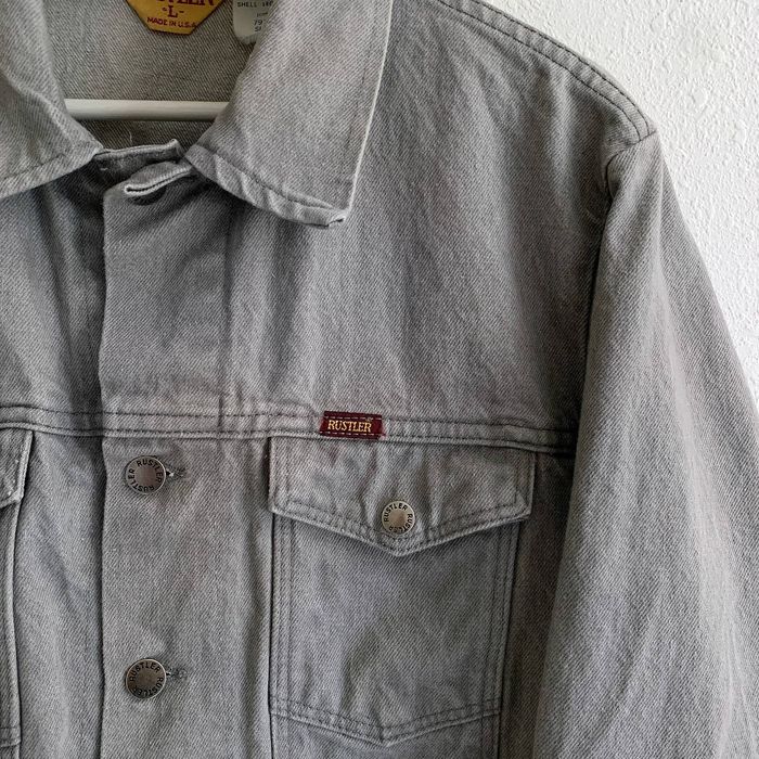Rustler 1970s Rustler Riveted Trucker Jacket | Grailed