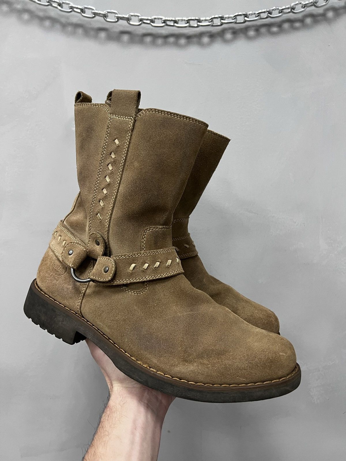 Guidi Vintage 90s guidi style western cowboy boots leather | Grailed