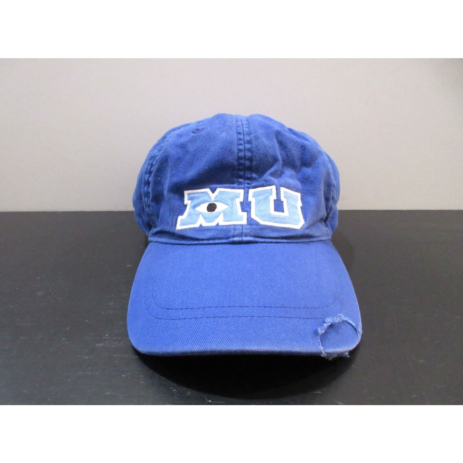 Disney Monsters Inc Hat Cap Strap Back Blue Pixar Walt Disney World ...